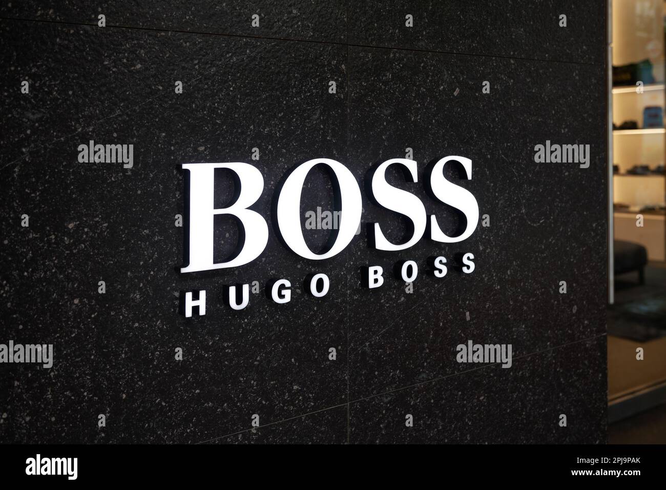 Enseigne de magasin 3d Banque de photographies et d’images à haute ...