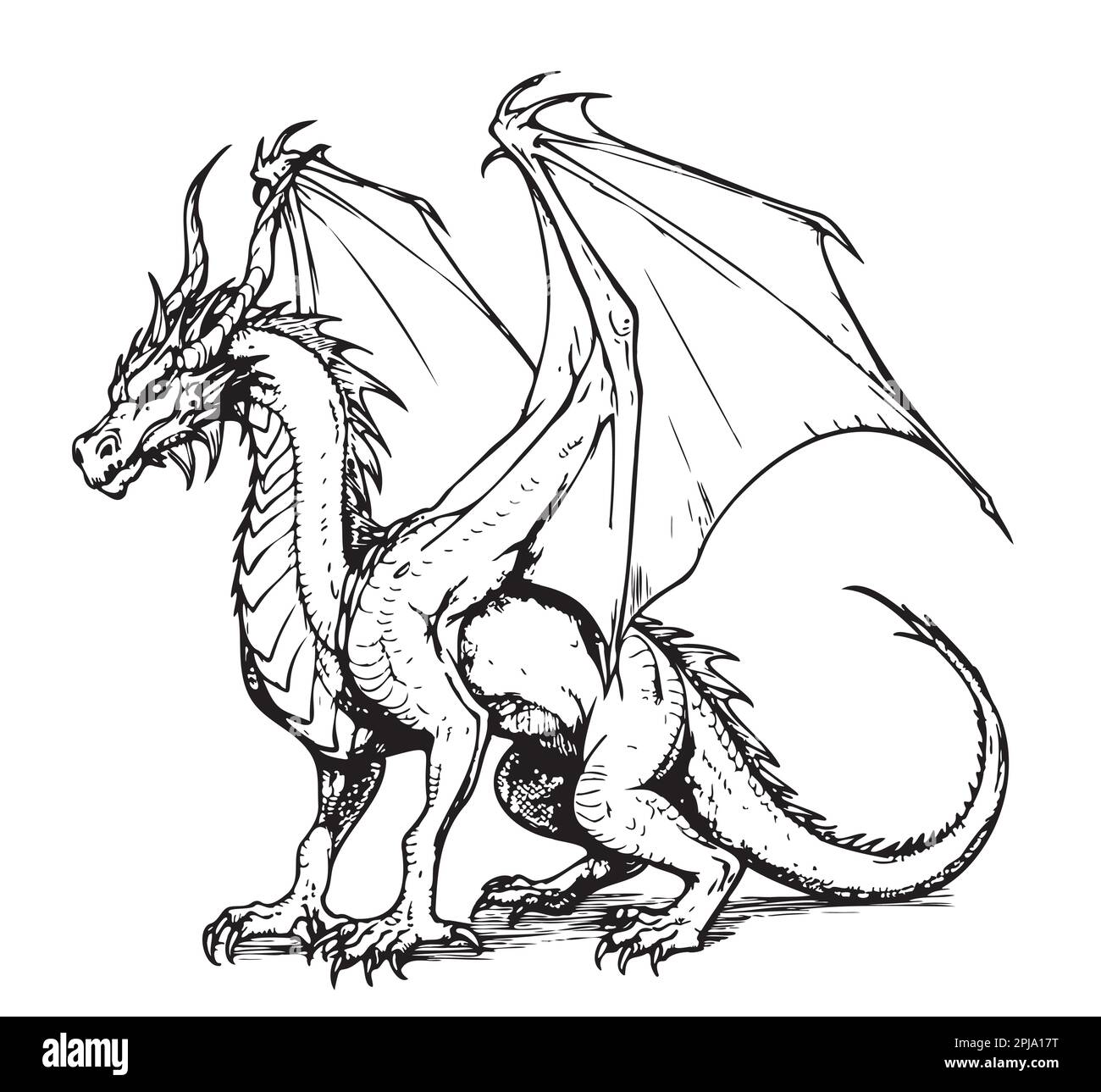 Mythologie de dragon Banque de photographies et d’images à haute ...