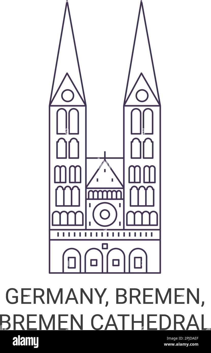 Bremen town hall at market square Banque d'images vectorielles - Alamy