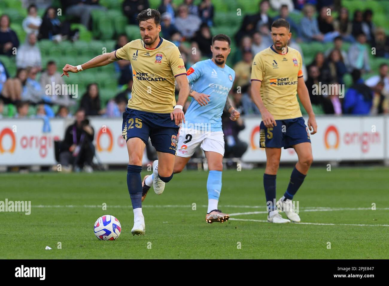 Melbourne city v newcastle jets Banque de photographies et d’images à ...
