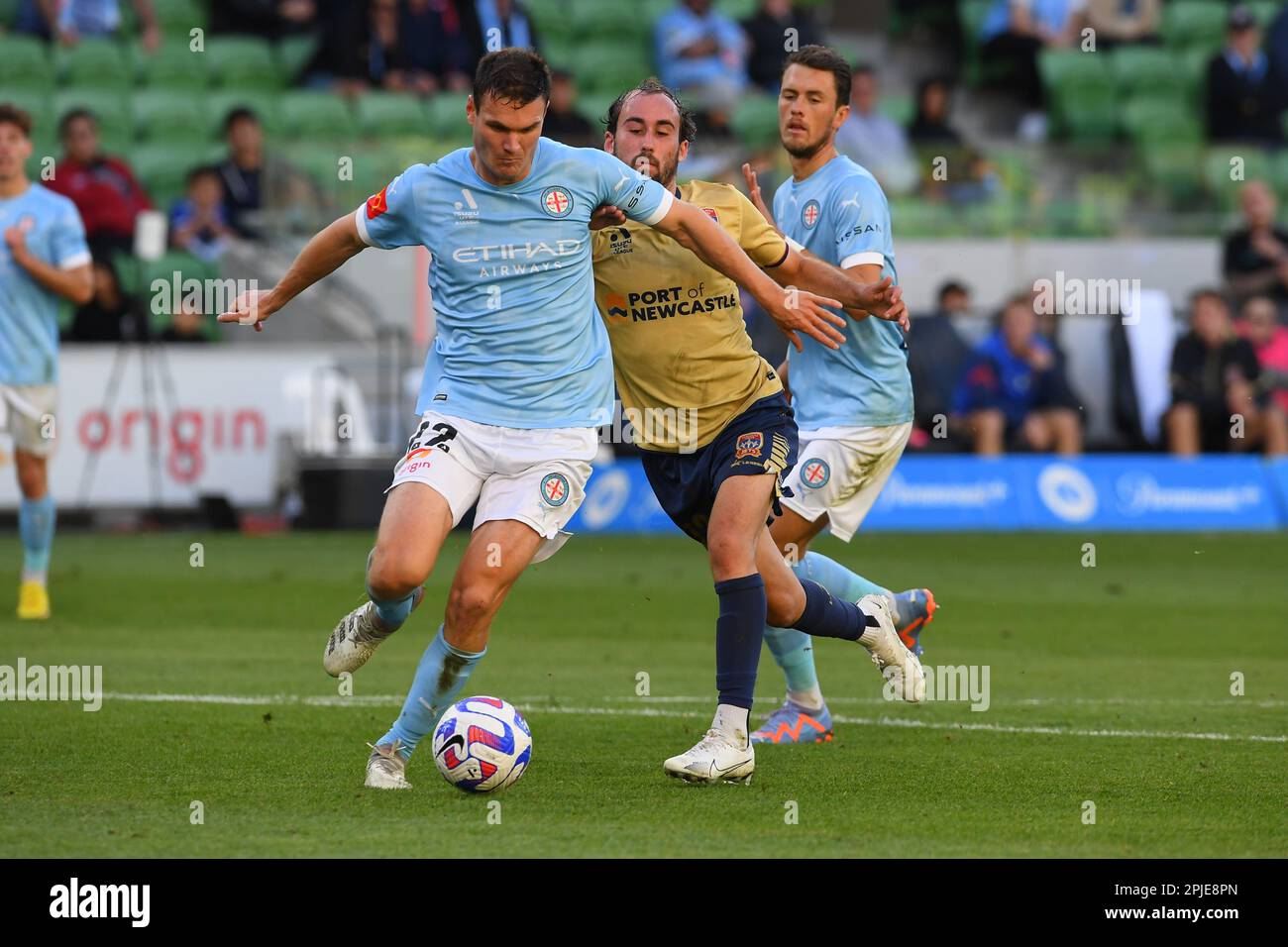 Melbourne city v newcastle jets Banque de photographies et d’images à ...