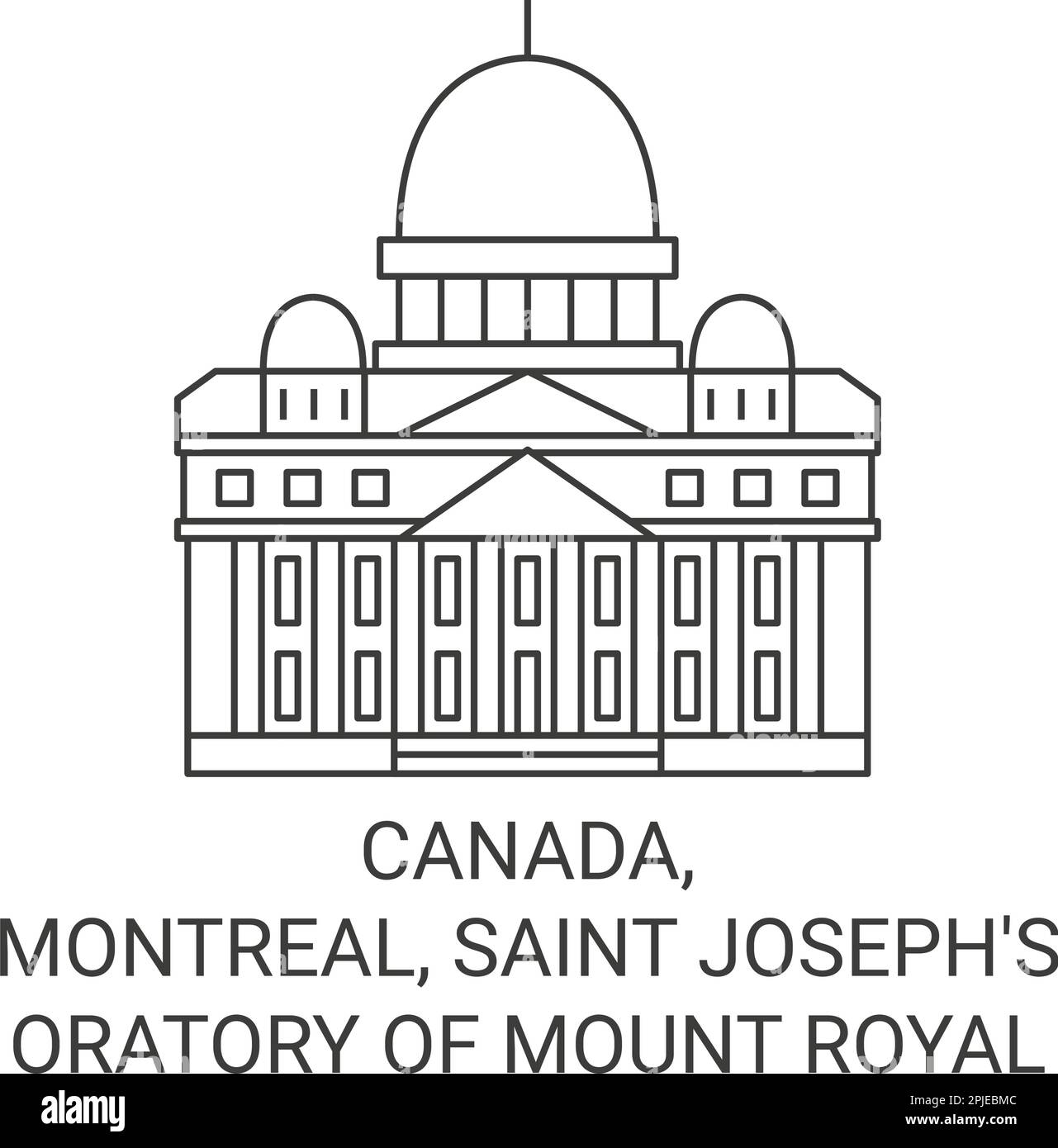 Oratoire st josephs Banque d'images vectorielles - Alamy
