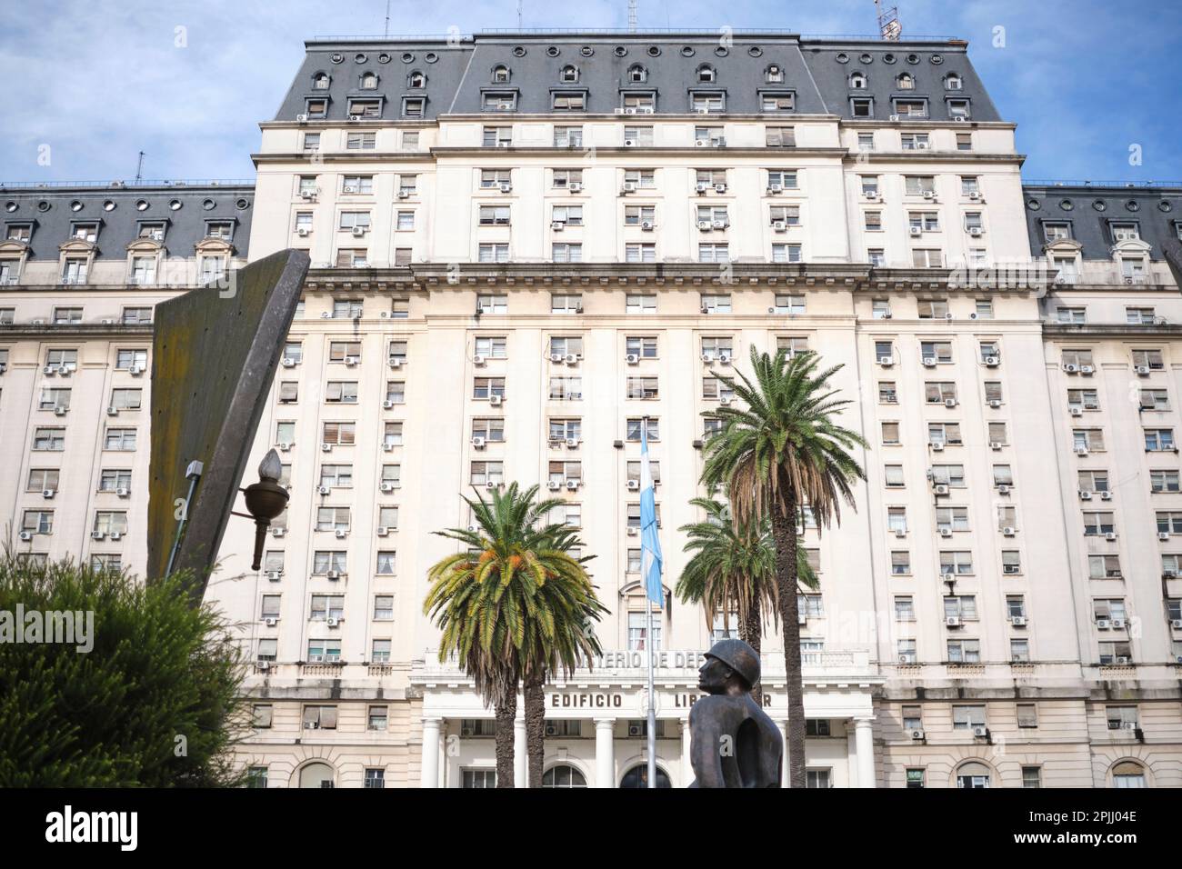 14 mars 2023, Buenos Aires, Argentine: Bâtiment Libertador, quartier général du ministère ...