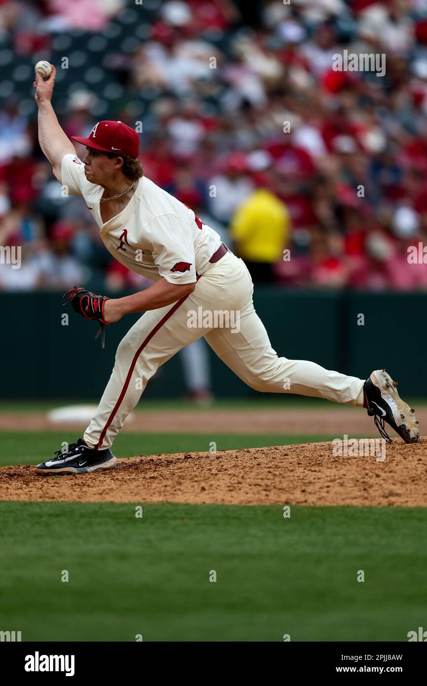 2 avril 2023: Le bois de jauge de pichet d'Arkansas #45 se prépare à ...