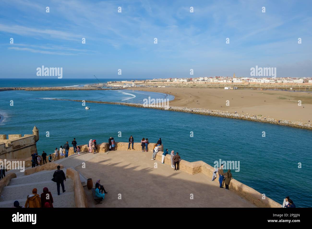 Maroc rabat in the day beach Banque de photographies et d’images à ...