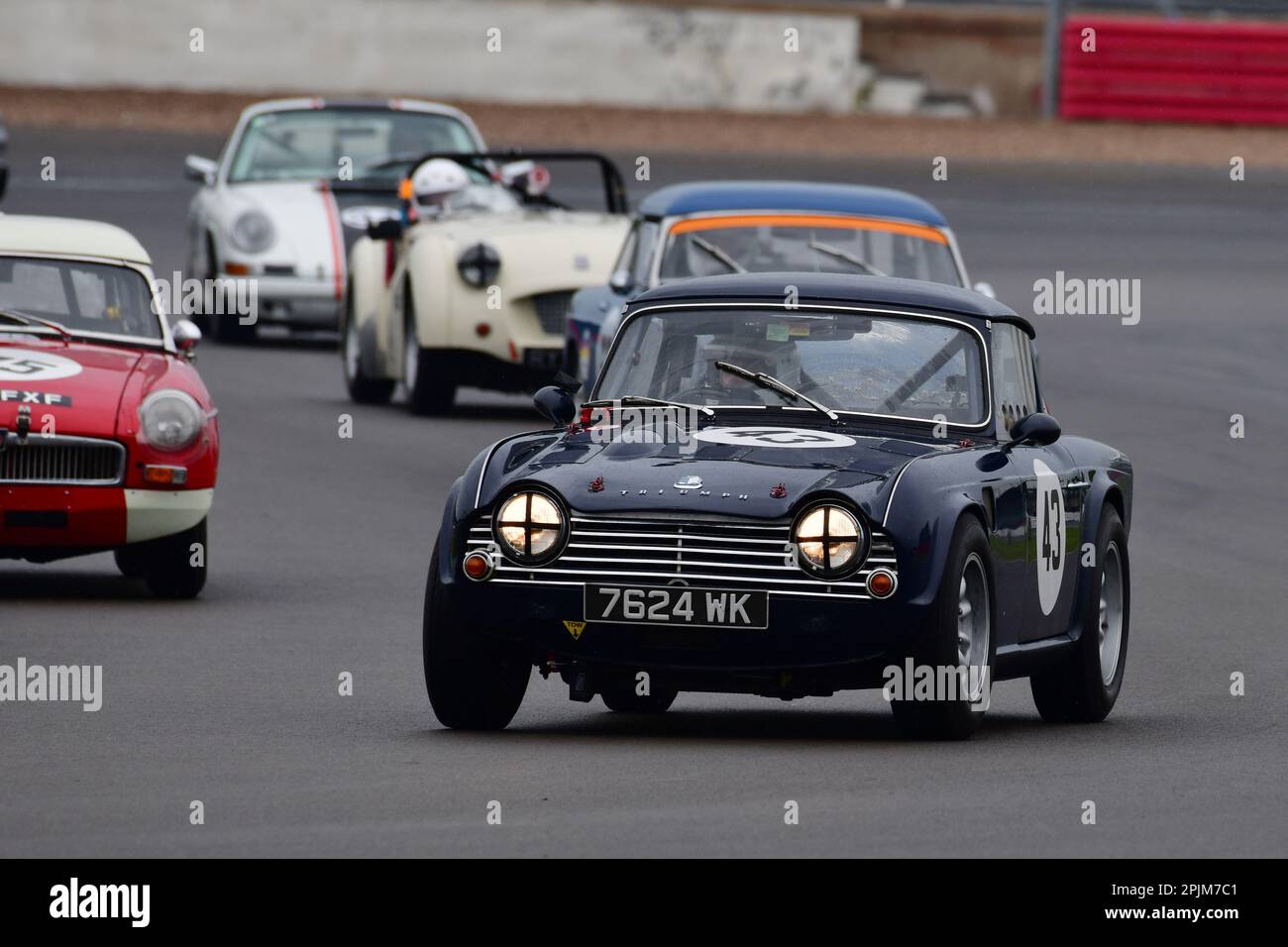 Alex Hurst, Triumph TR4, HSCC Historic Road Sports avec Historic ...