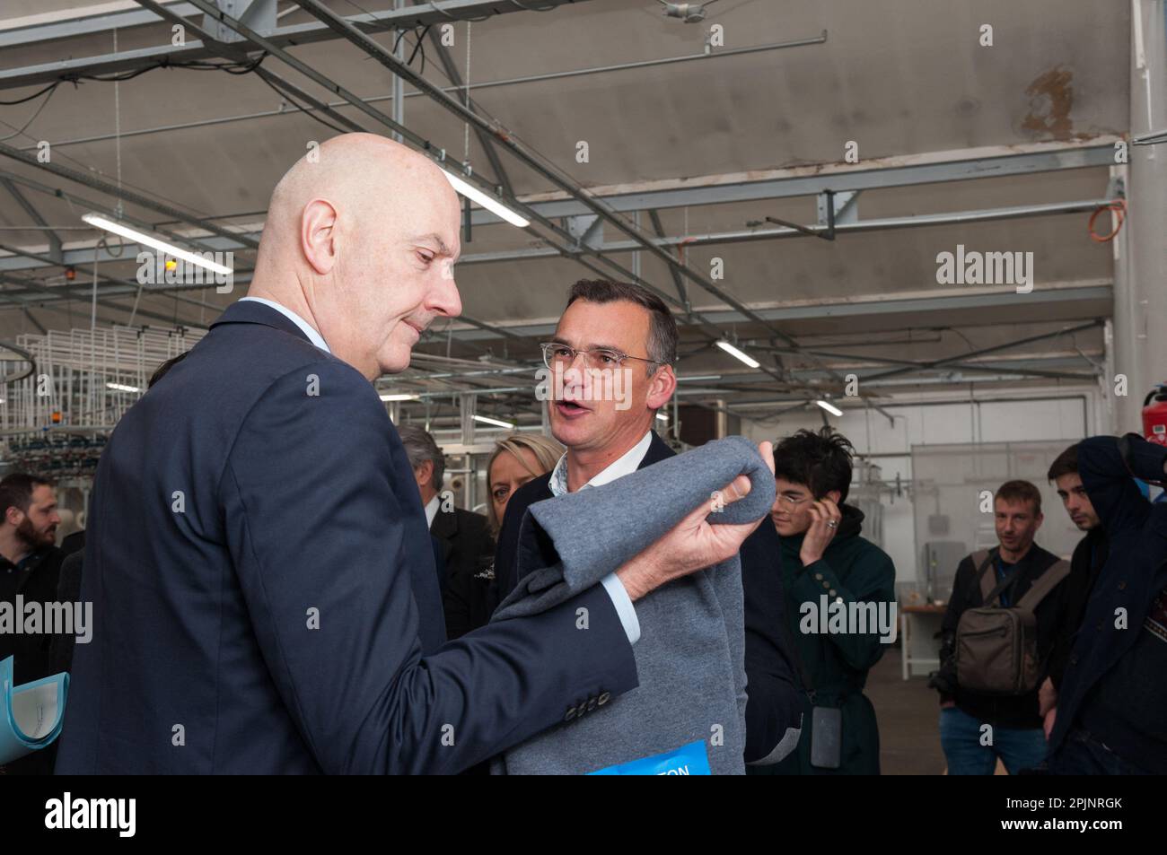 Troyes, France. 03rd avril 2023. A l'occasion du 130th anniversaire de ...