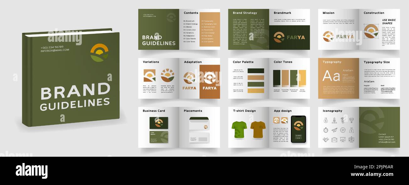 Modèle de directives relatives à la marque. Modèle de directives pour ...