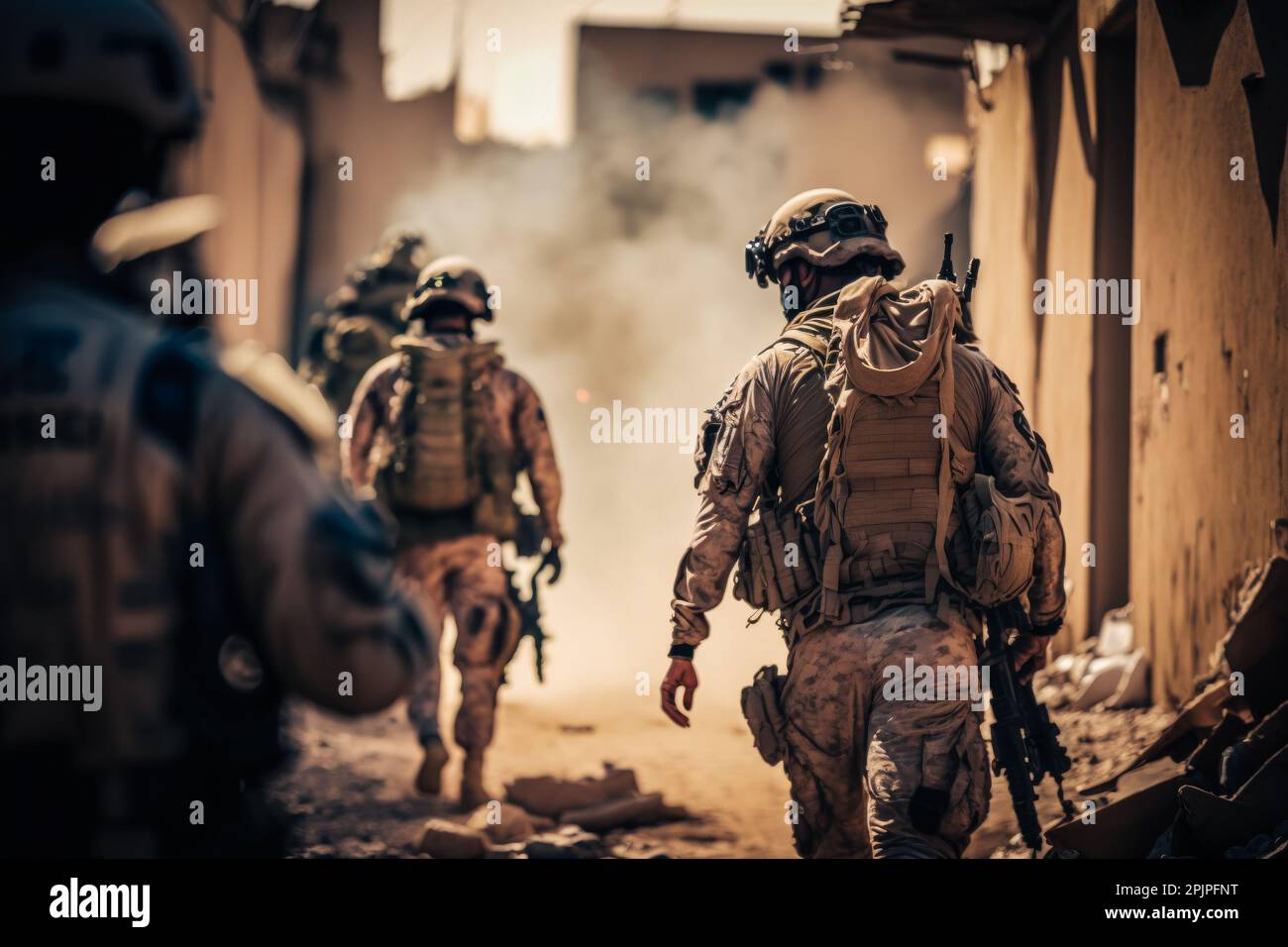 Elite soldiers Banque de photographies et d’images à haute résolution ...