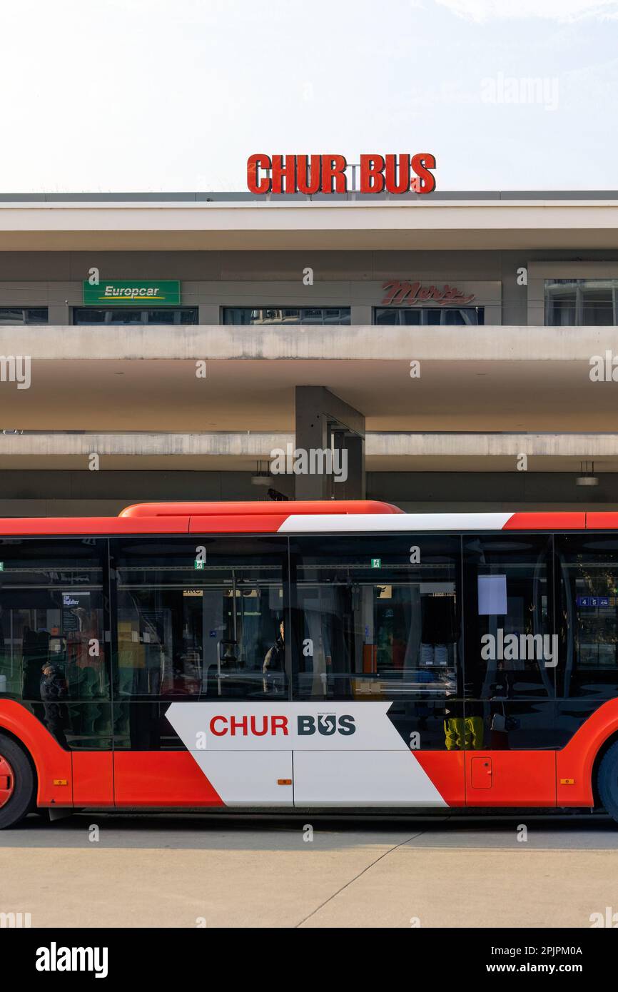 Chur station Banque de photographies et d’images à haute résolution - Alamy
