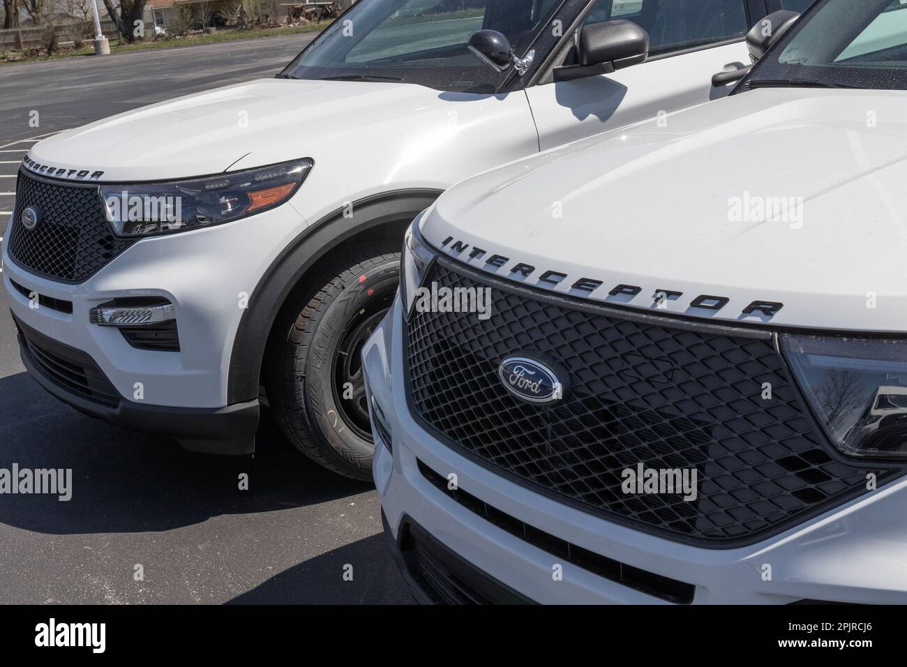 Plainfield - Circa avril 2023 : l'intercepteur de police Ford est ...
