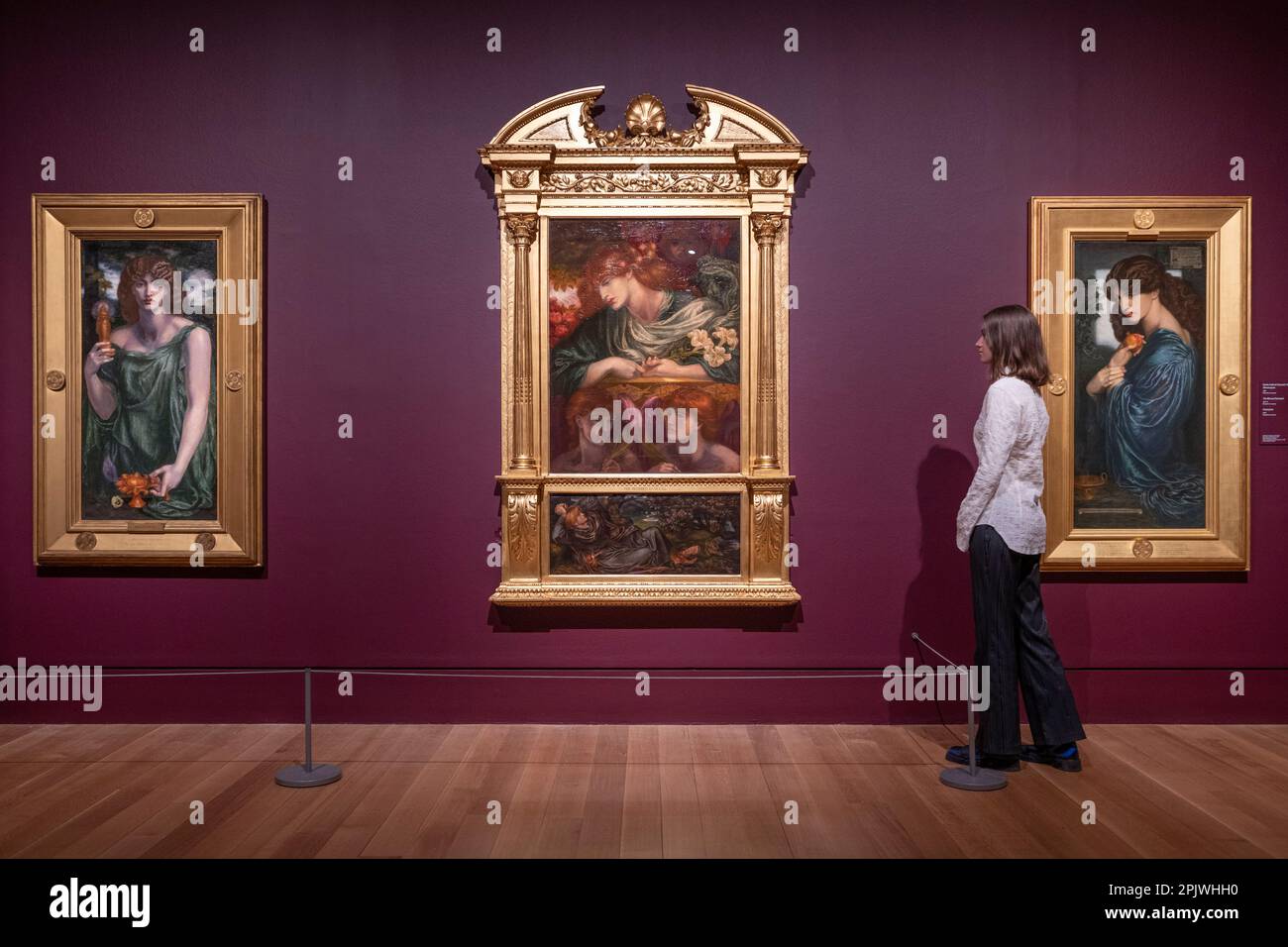 Tate Britain, Londres, Royaume-Uni. 4th avril 2023. The Rossetti, une ...