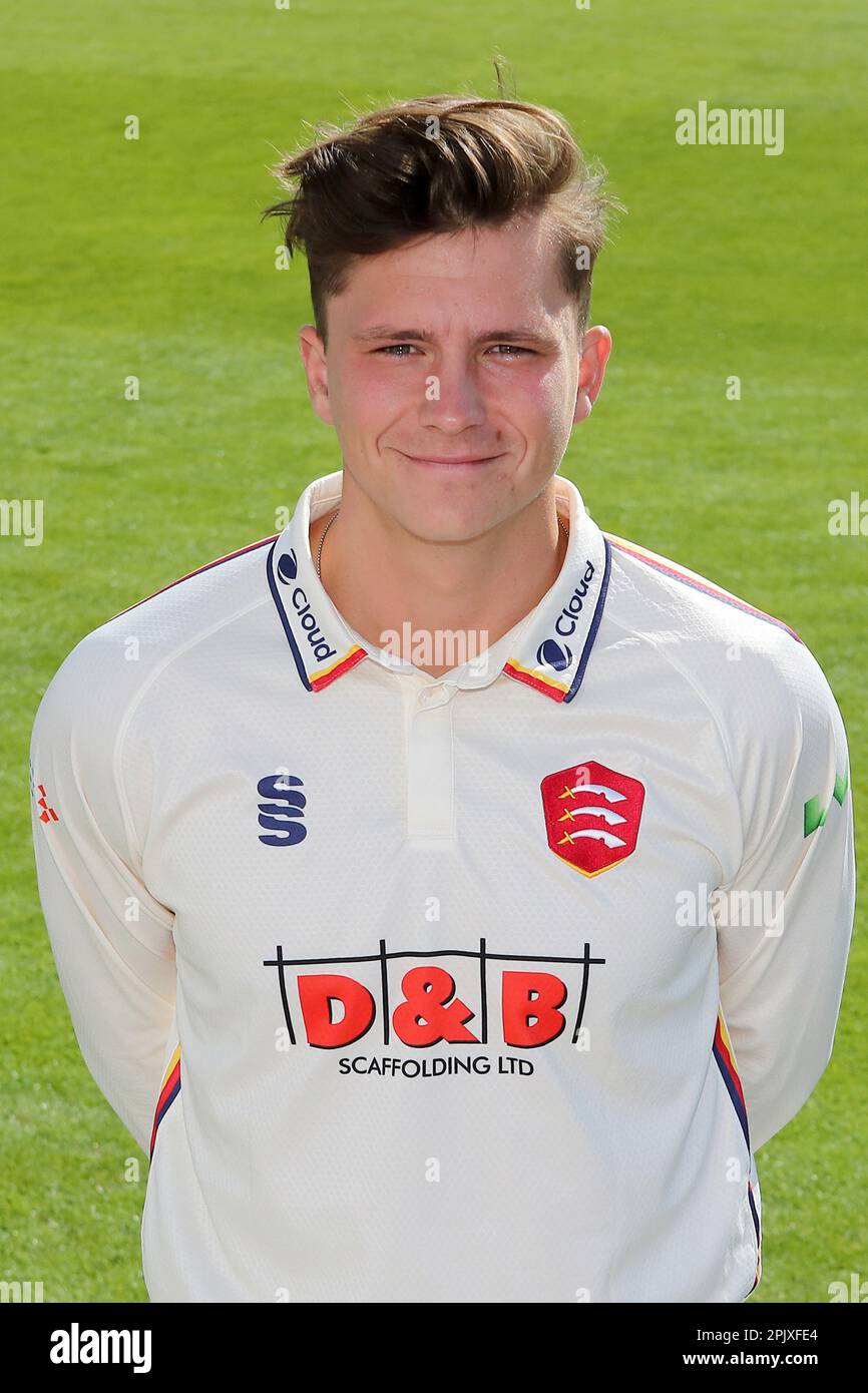 Michael Pepper dans la trousse de championnat du comté pendant la journée de presse de la CCC d ...