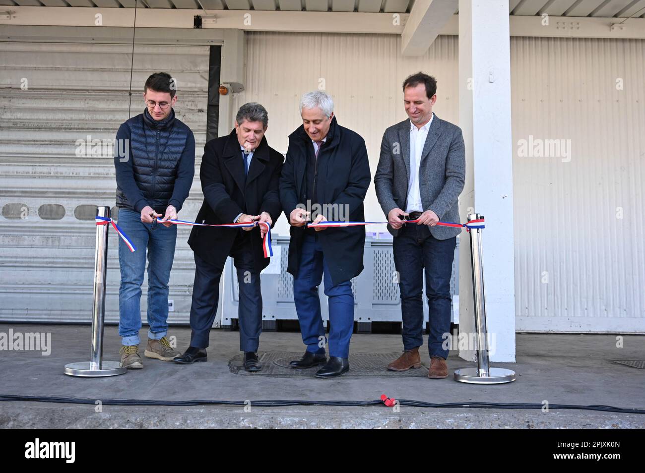 Stephane Layani, Président du marché international de Rungis, Gregoire ...