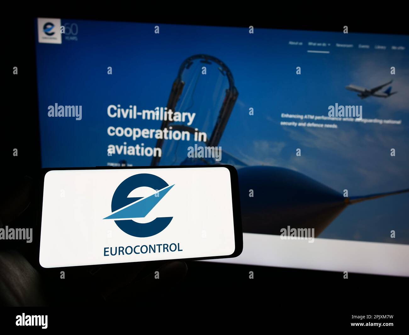 Logo eurocontrol Banque de photographies et d’images à haute résolution - Alamy