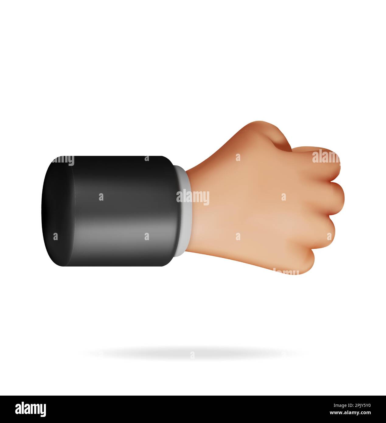 Emoji poing fermé Banque de photographies et d’images à haute ...