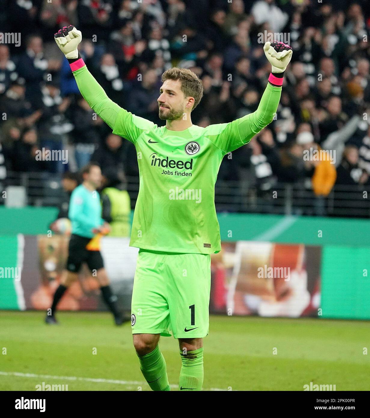 4 avril 2023, Deutsche Bank Park, Francfort, GER, DFB Cup, Eintracht ...