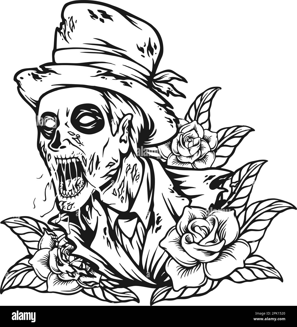 Dessins en noir et blanc Banque d'images noir et blanc - Alamy