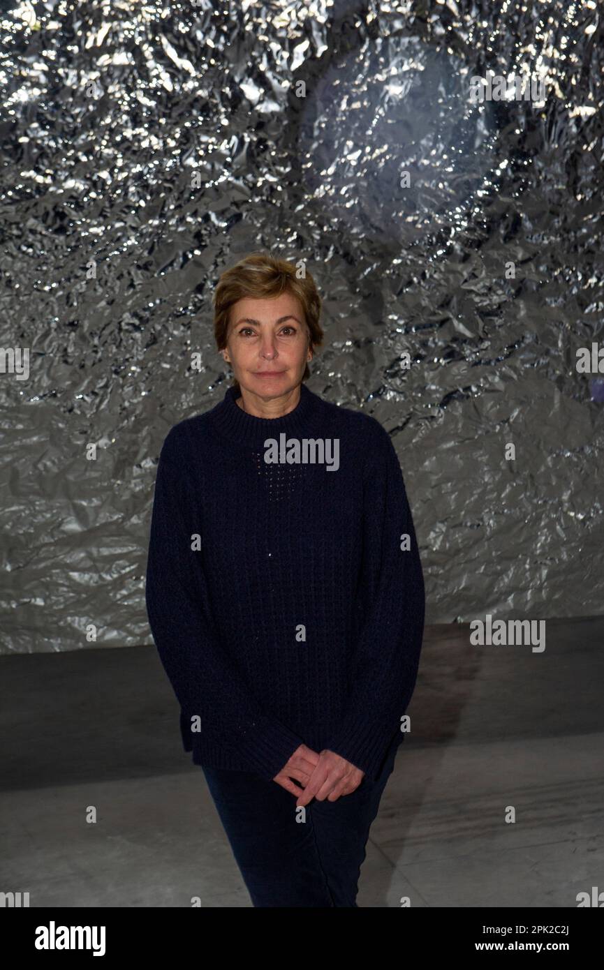 4 avril 2023 - Milan - Pirelli Hangar Bicocca exposition 'Grand Bal' par l'artiste Ann Veronica ...