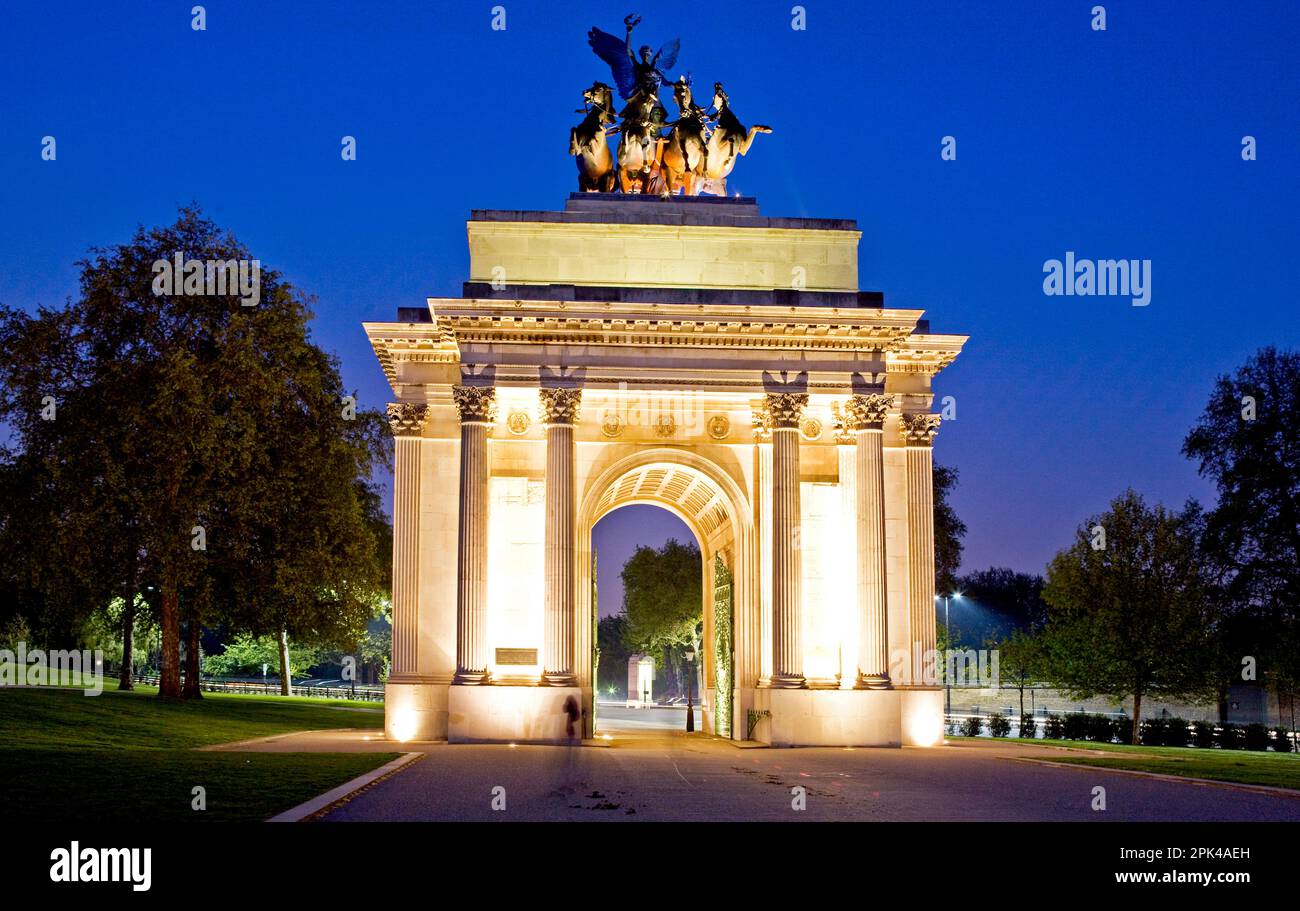 London hyde park corner Banque de photographies et d’images à haute ...