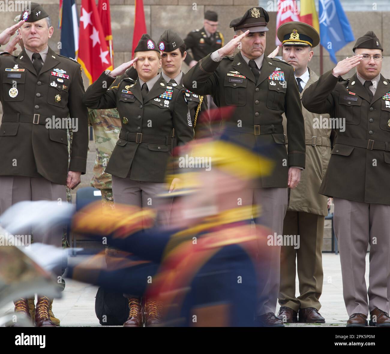 The commanding general of the 101st airborne division Banque de ...