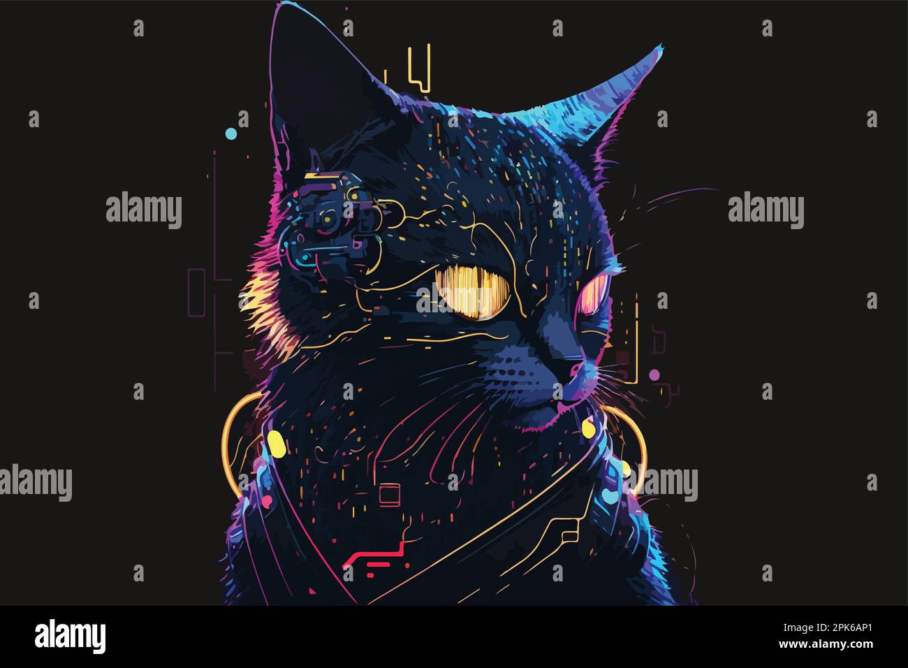 Logo cyberpunk 2077 Banque d'images vectorielles - Alamy