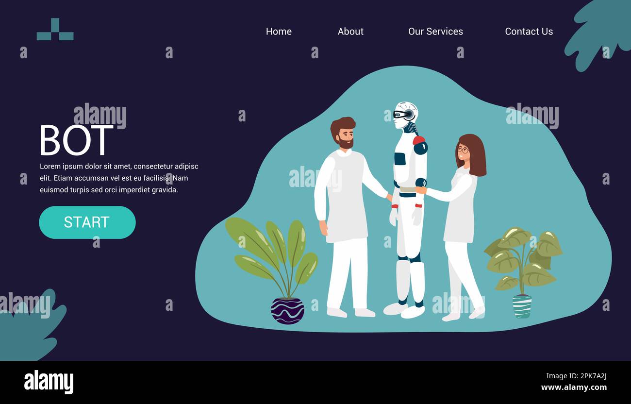 Centre de recherche technologique de caricature Nano pour la création de l'IA. Scientifiques ...