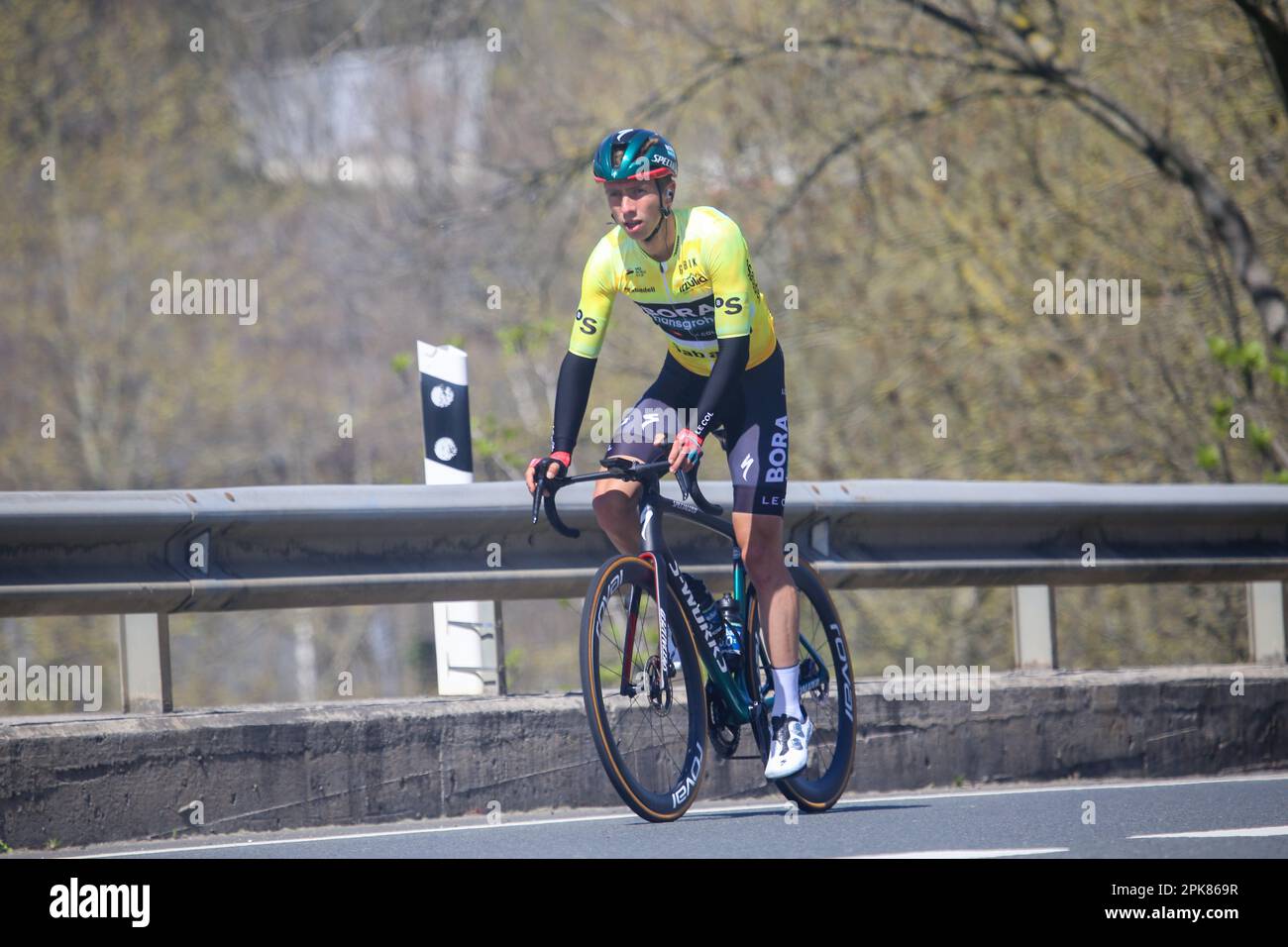 Iraeta, Espagne, 05th avril 2023: BORA - Hangsrohe Rider, IDE Schelling ...