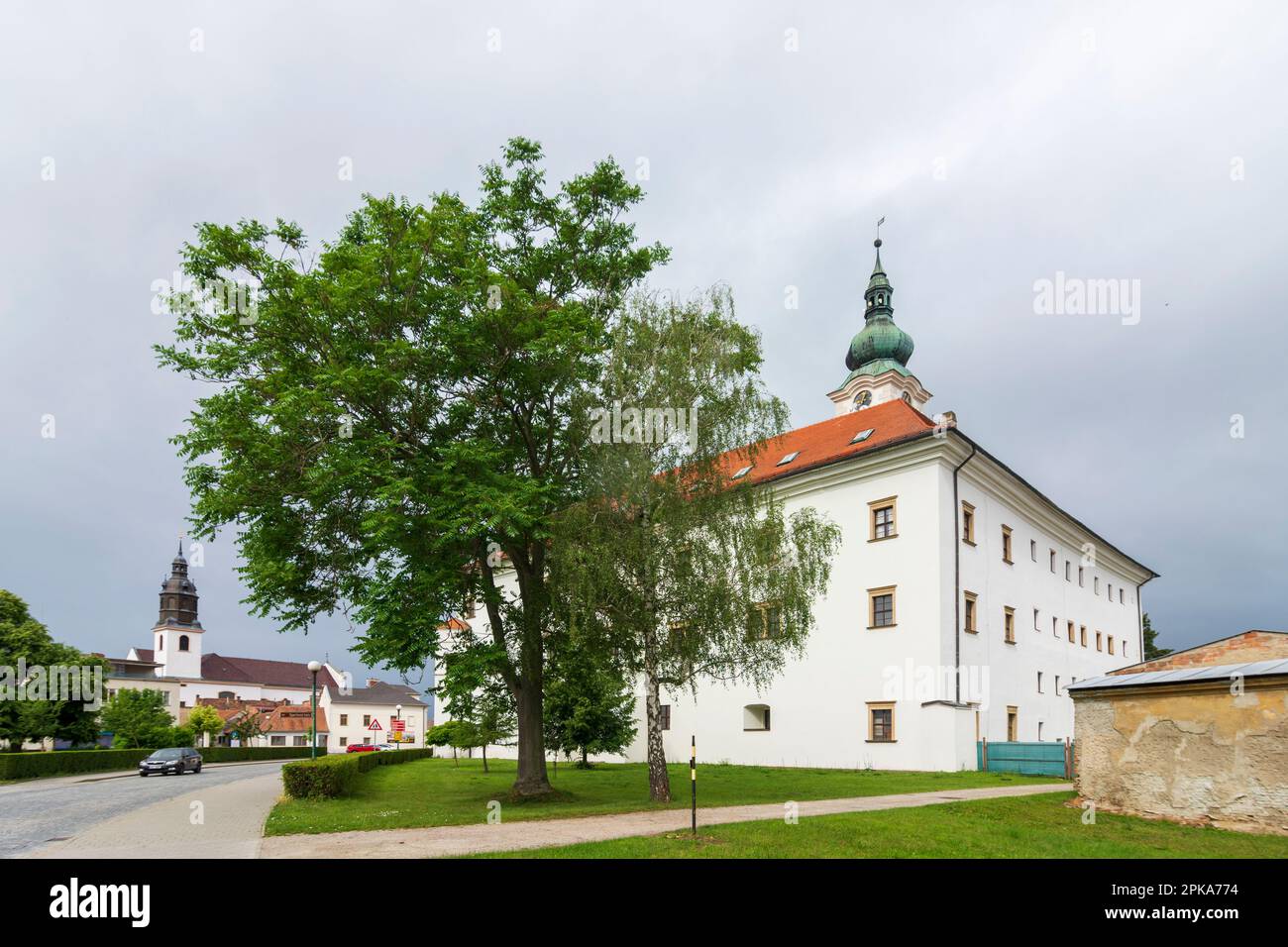 Uhersky Ostroh (Ungarisch Ostra, Ungarisch Ostrau), Eglise de Saint ...