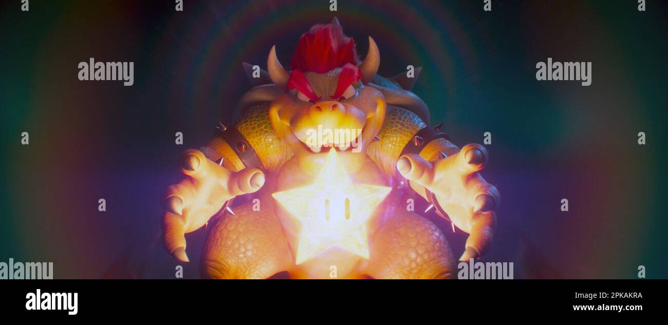 LE SUPER MARIO BROS. FILM, Bowser (voix: Jack Black), 2023. © Universal ...