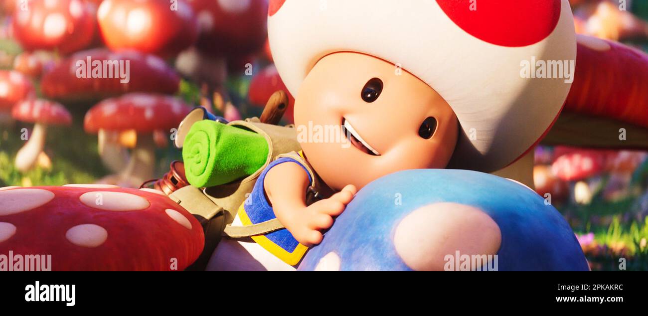 LE SUPER MARIO BROS. FILM, Toad (voix: Keegan-Michael Key), 2023 ...