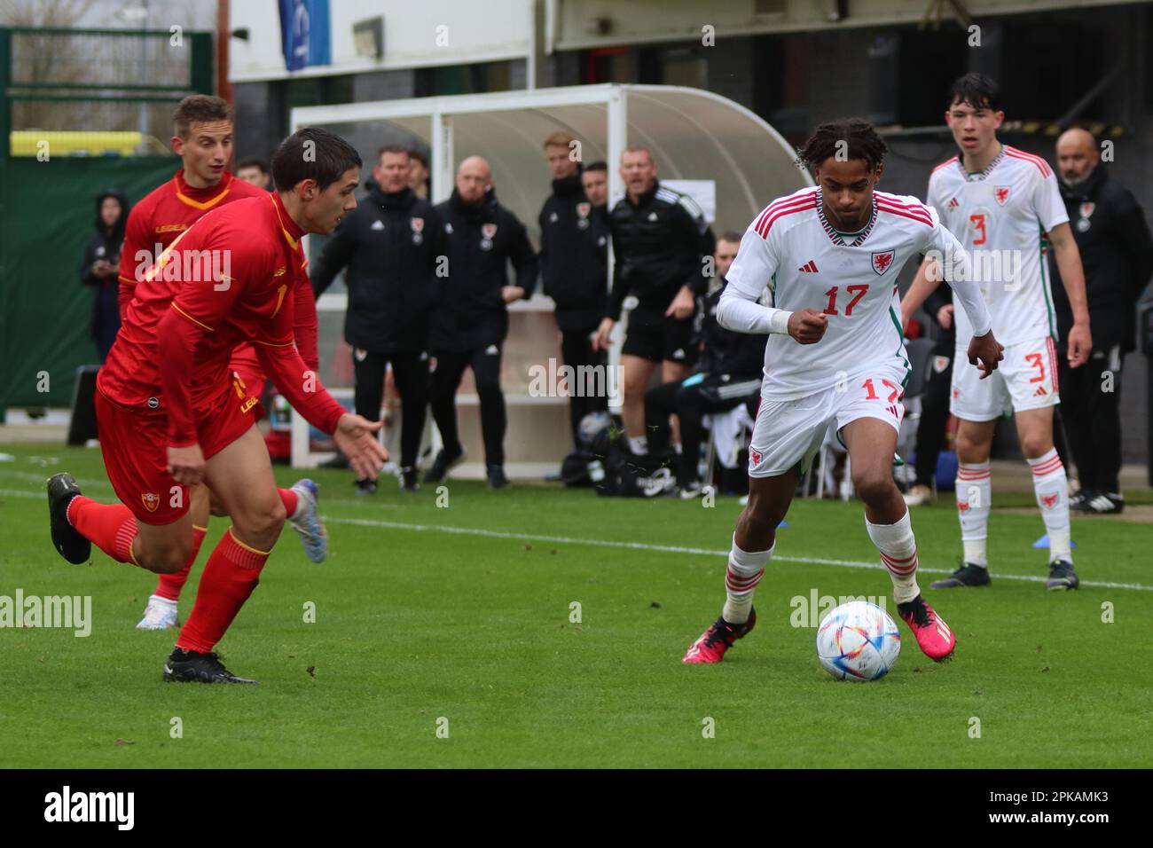 Newport, pays de Galles. 28 mars 2023. Freddie Issaka, Plymouth Argyle ...