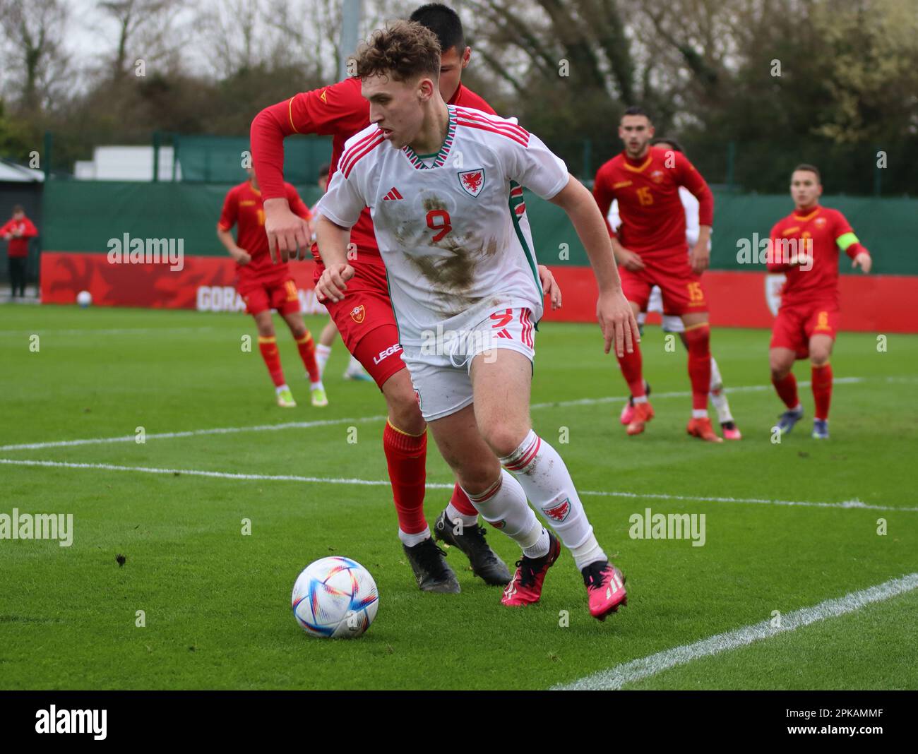 Newport, pays de Galles. 28 mars 2023. Iwan Morgan, Swansea City et le ...