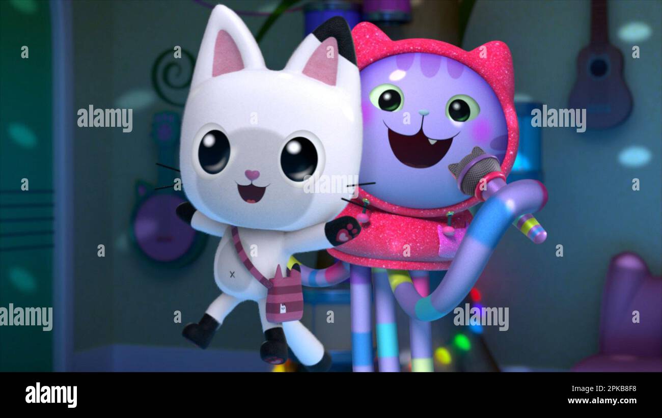 GABBY'S DOLLARE, de gauche à droite: Pandy Paws (voix: Tucker Chandler ...