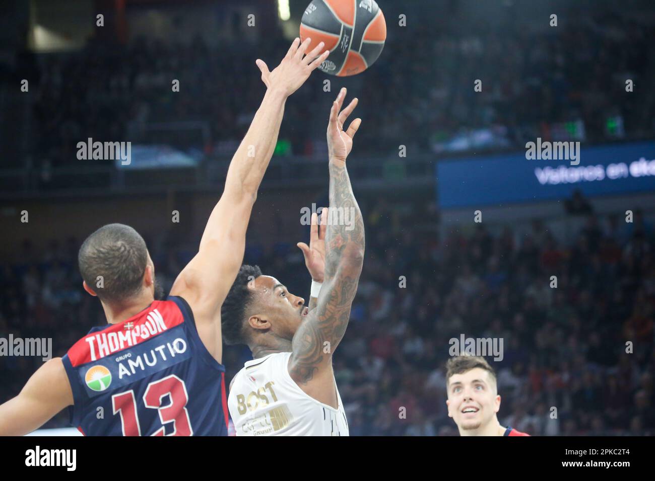 Vitoria-Gasteiz, Espagne, 06th avril 2023: Le joueur de LDLC ASVEL ...