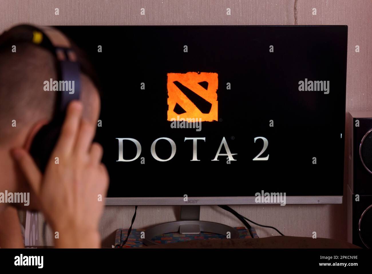 Dota 2 logo Banque de photographies et d’images à haute résolution - Alamy