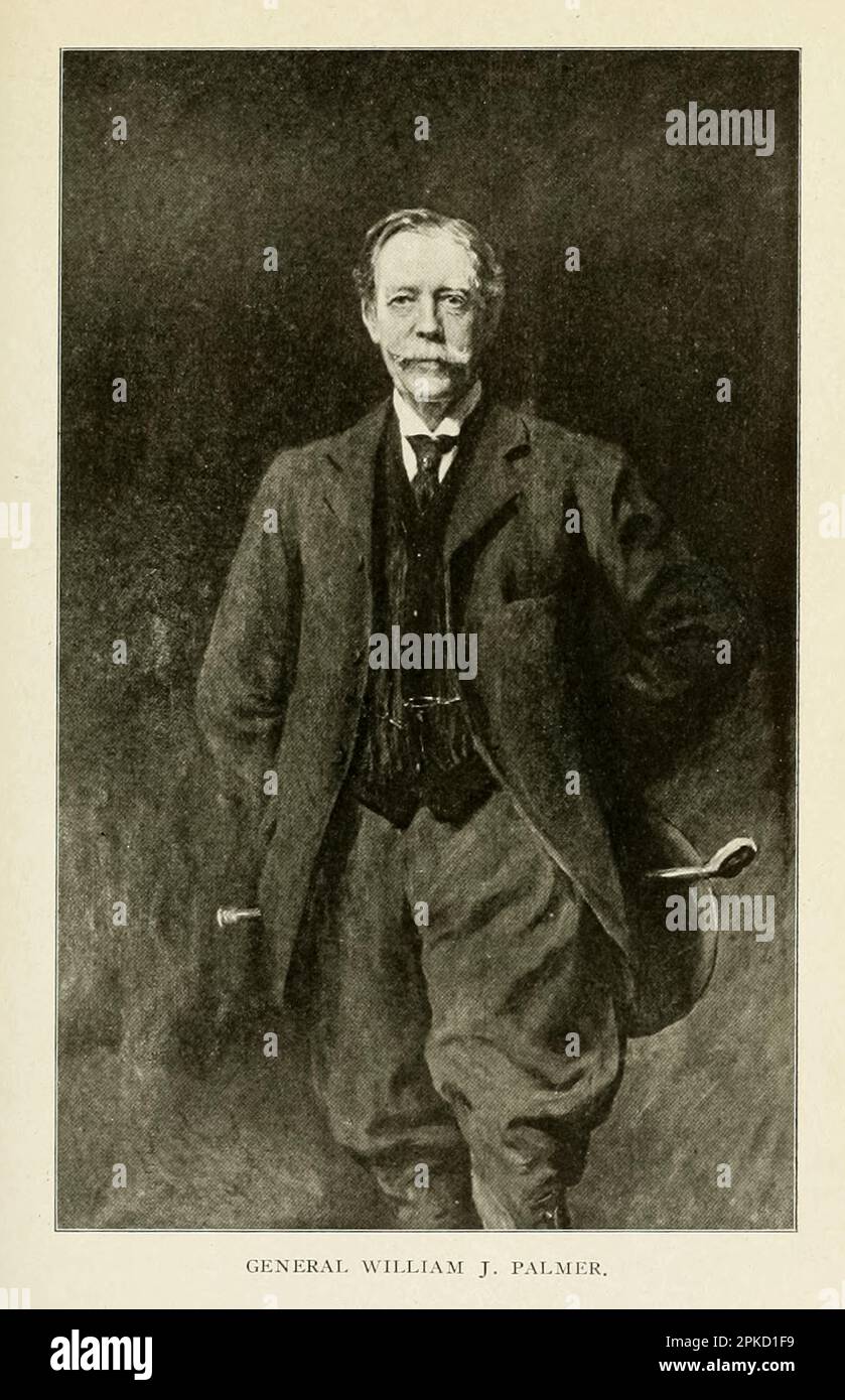 Le général Wiluam J. Palmer [William Jackson Palmer (18 septembre 1836 ...