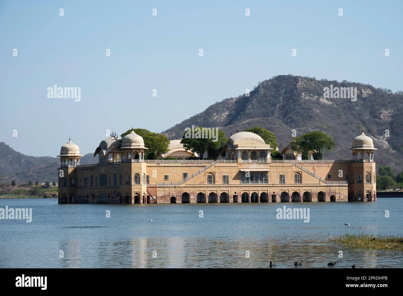 JAL Mahal ou Water Palace est un palais au milieu du lac Man Sagar ...