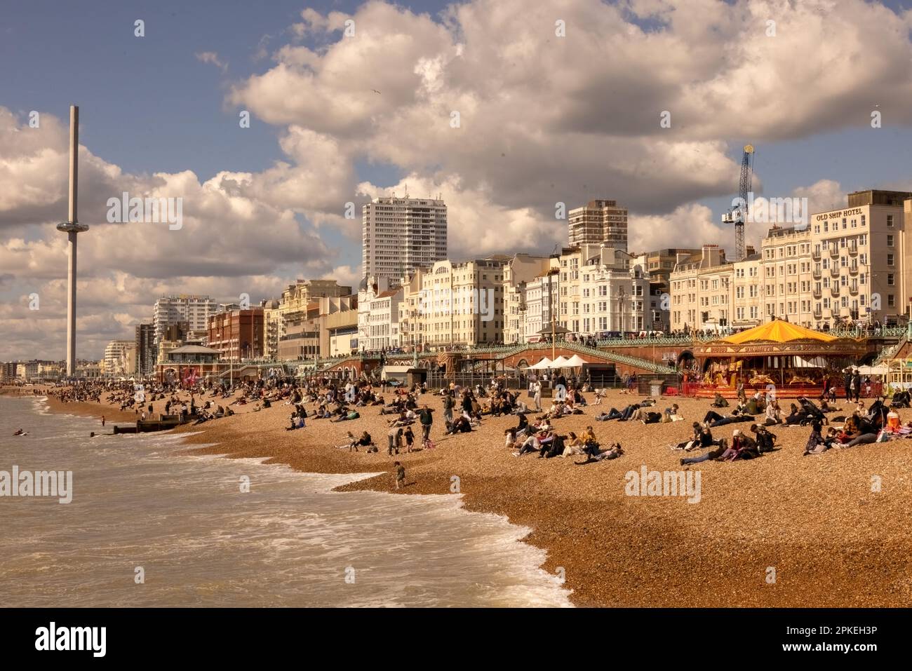 Plage de brighton 2023 Banque de photographies et d’images à haute ...