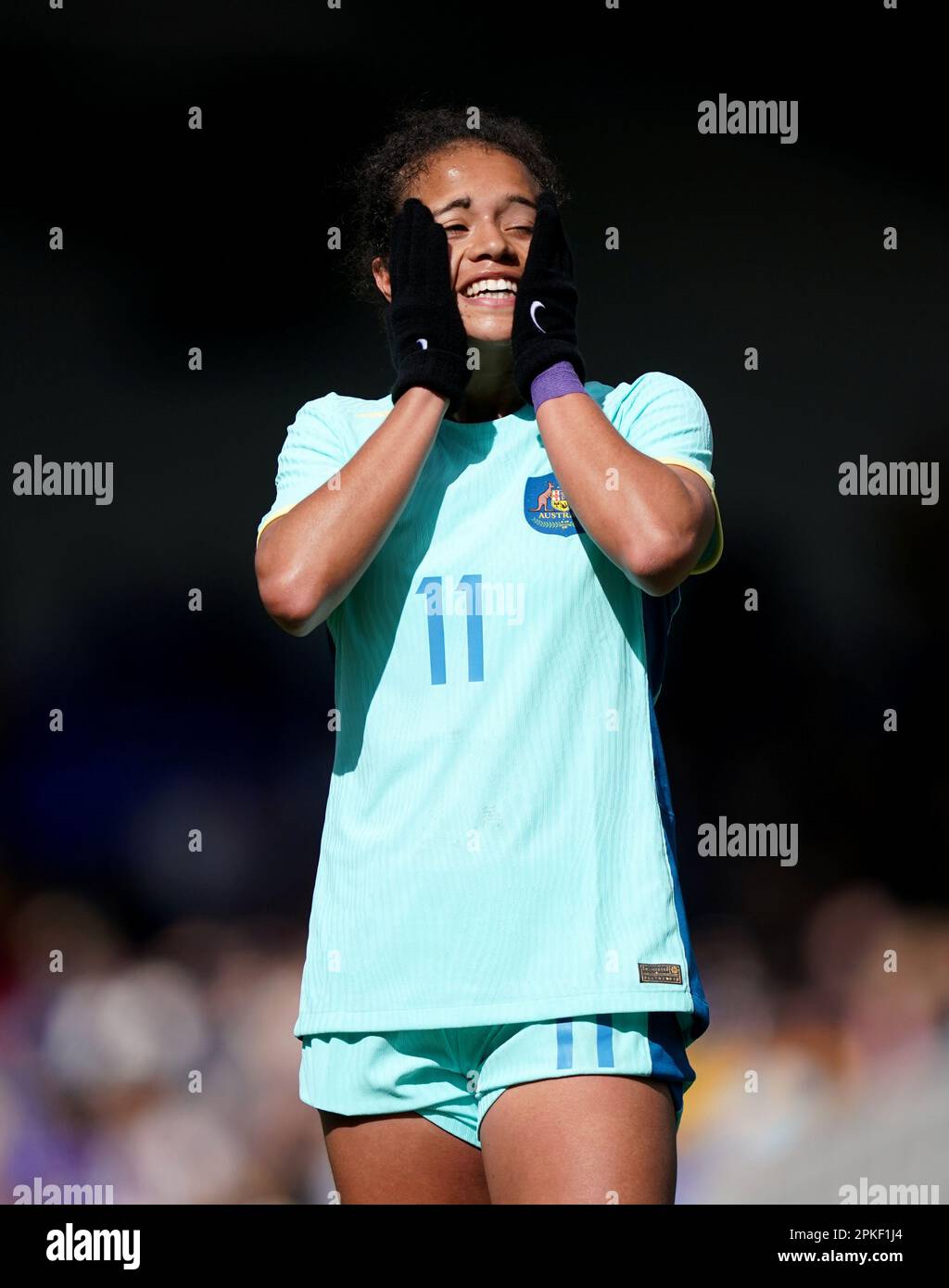 Mary Fowler d'Australie lors d'un match international au Cherry Red ...