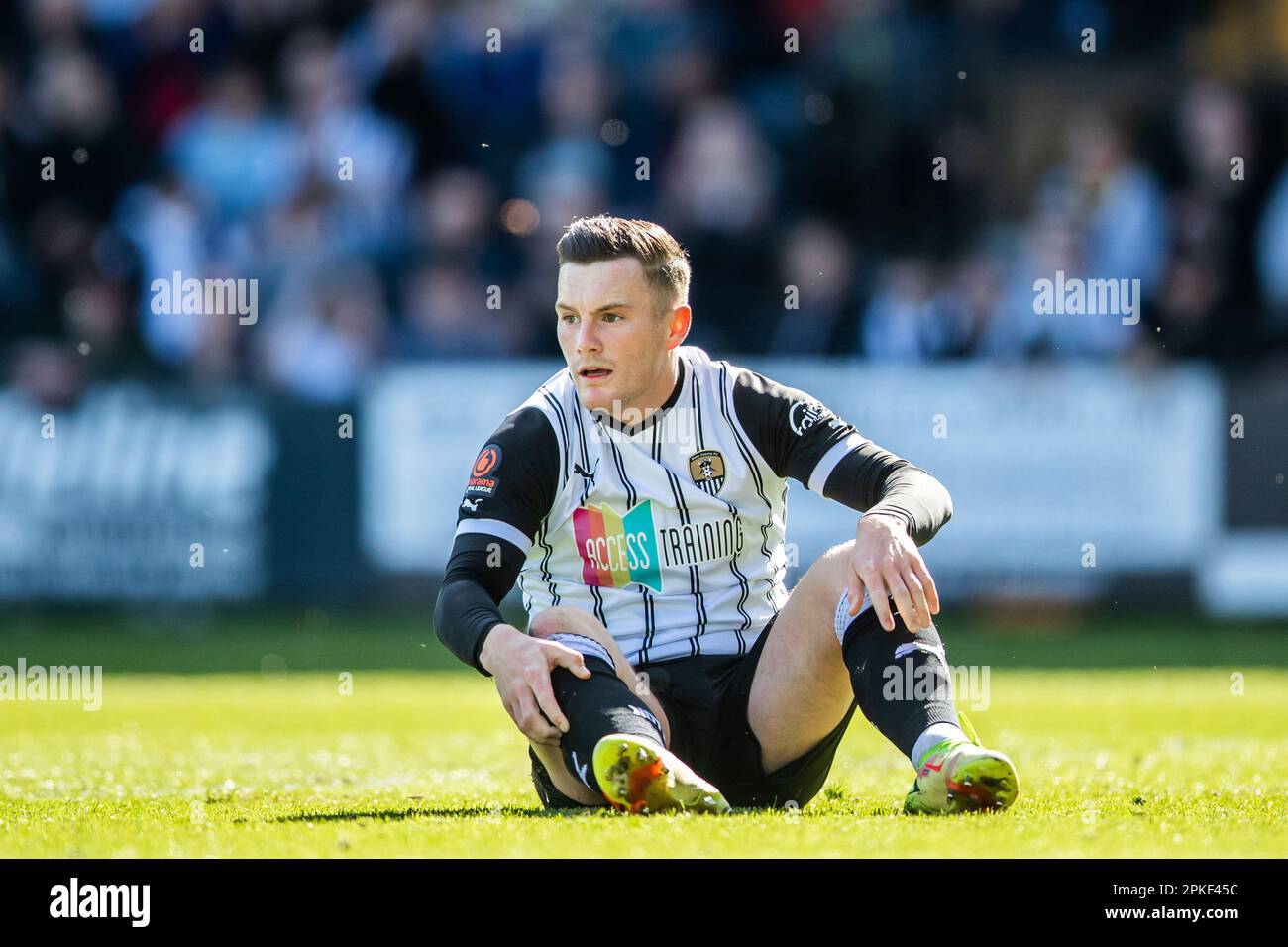 MacAulay Langstaff #9 de Notts County ne peut pas croire sa chance car ...