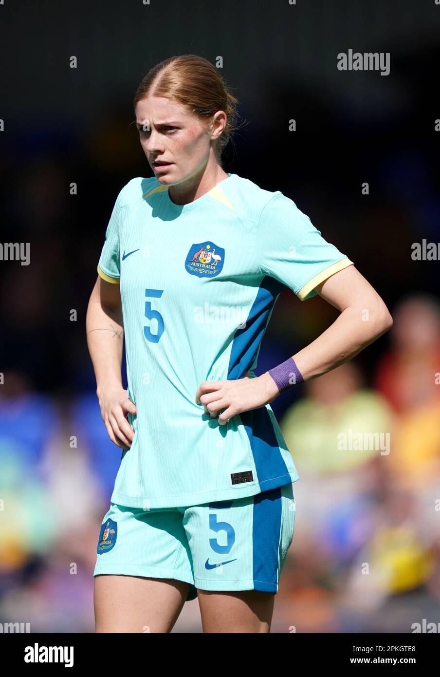 Cortnee Vine d'Australie lors d'un match international au Cherry Red ...