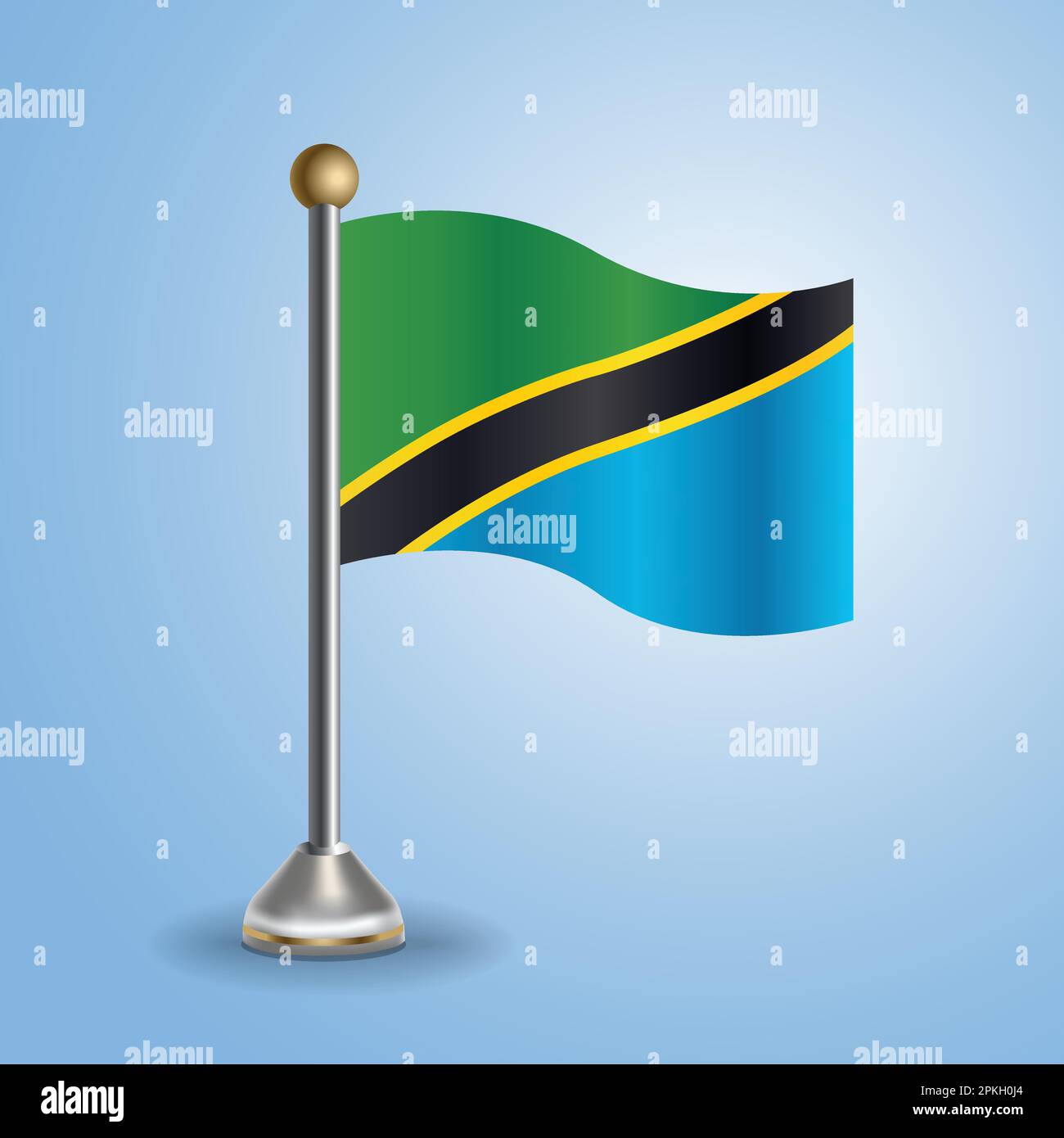 Drapeau national de la tanzanie Banque de photographies et d’images à ...