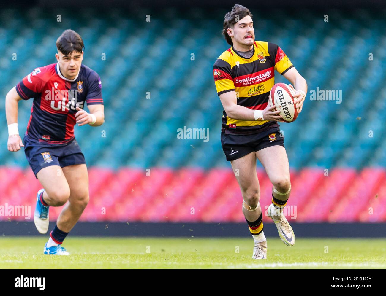 Action de la finale des moins de 13 ans Banque de photographies et d ...
