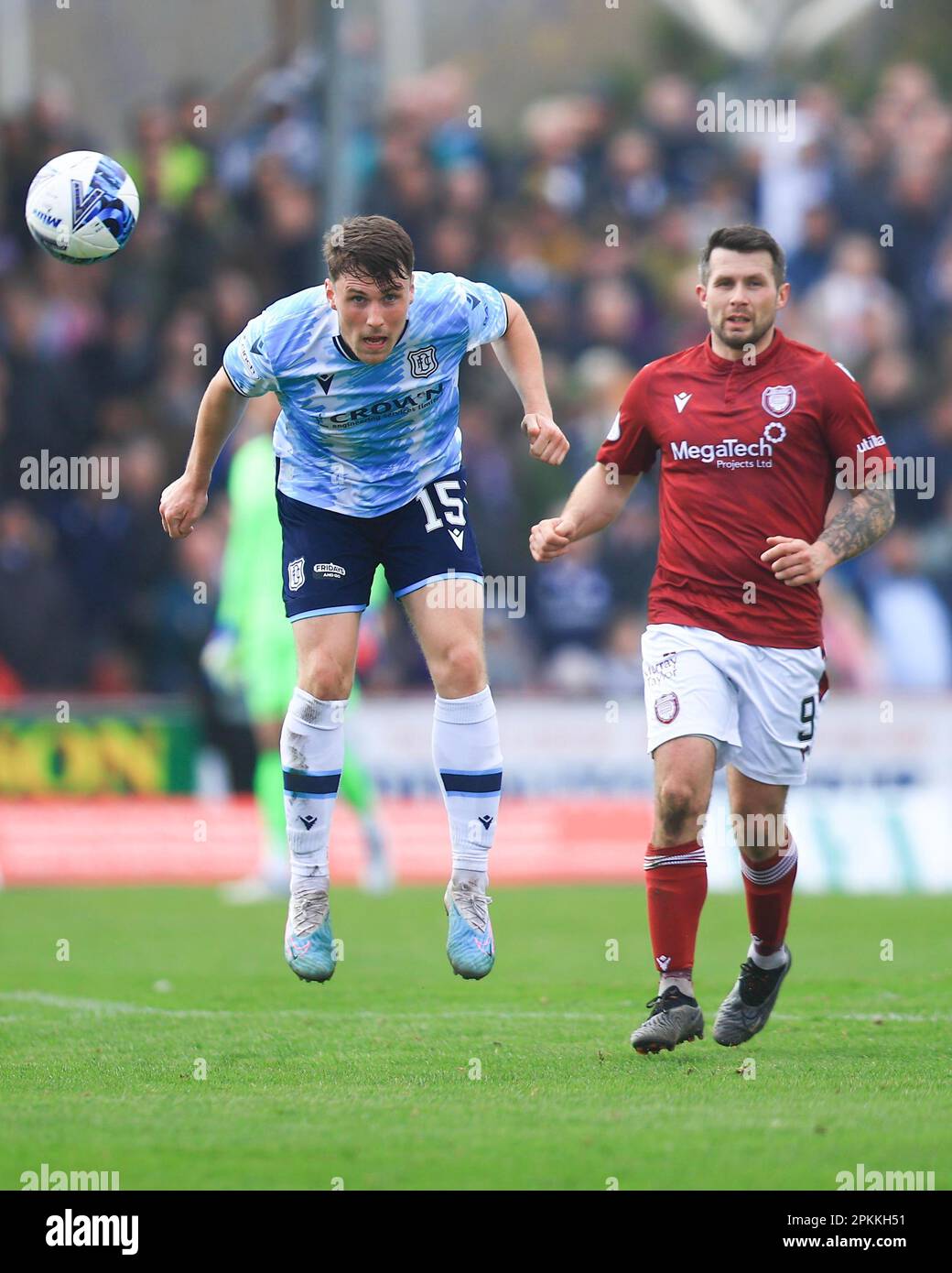 8th avril 2023 ; Gayfield Park, Dundee, Écosse : Scottish Championship ...