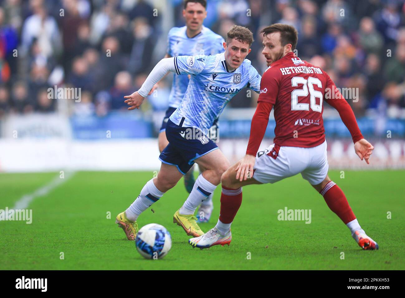 8th avril 2023 ; Gayfield Park, Dundee, Écosse : Scottish Championship ...