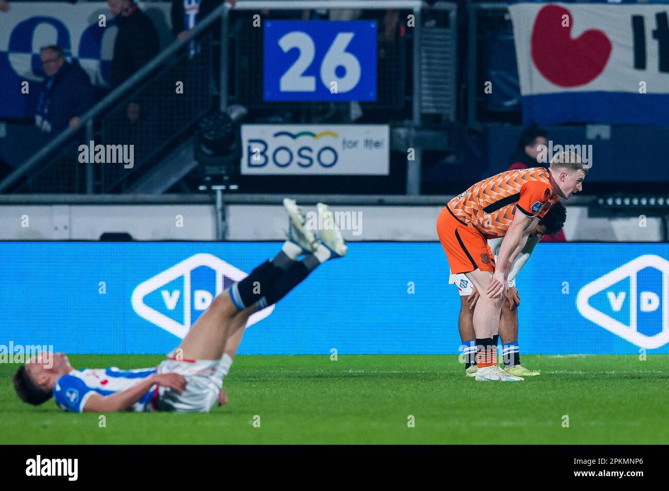 HERENVEEN - (r) Derry John Murkin du FC Volendam pendant le match de ...