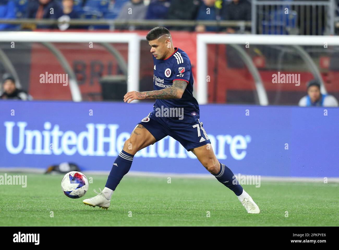 8 avril 2023 ; Foxborough, ma, États-Unis ; La révolution de la ...