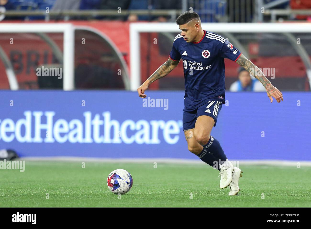 8 avril 2023 ; Foxborough, ma, États-Unis ; La révolution de la ...