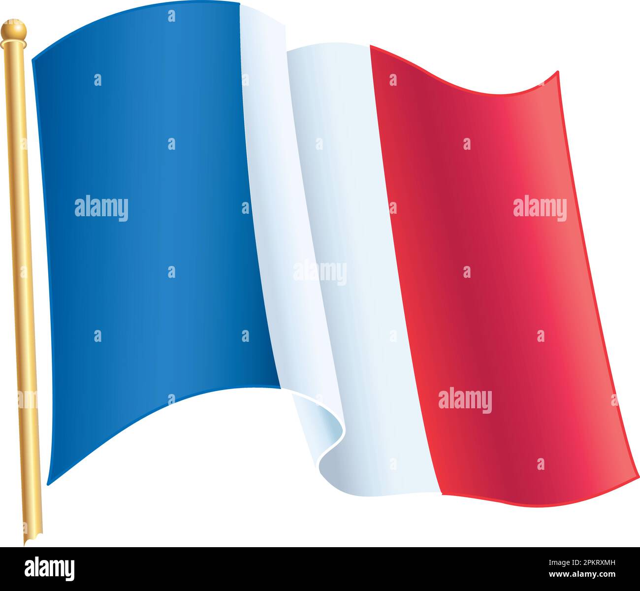 Drapeau français; drapeau tricolore de France. Un fichier Adobe ...